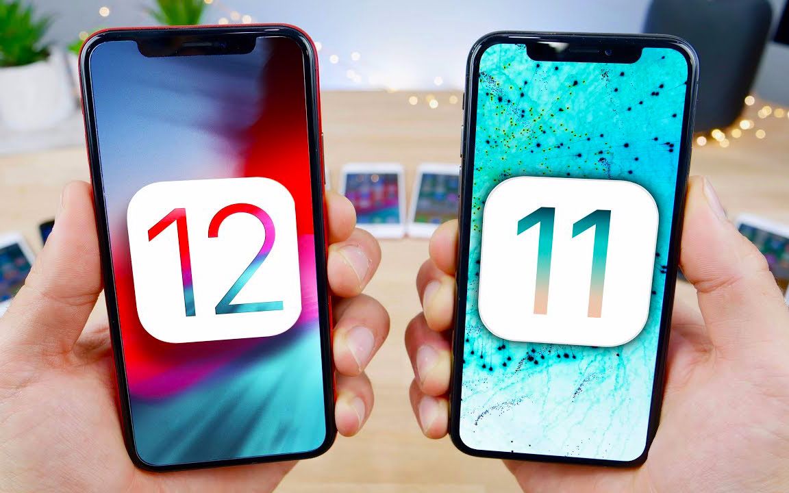 「果粉堂」苹果ios12和ios11.4 对比 全部型号测试