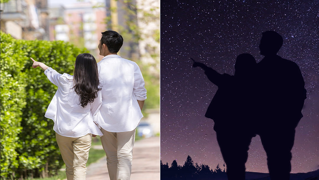 PS人像特效——梦幻星空剪影制作效果