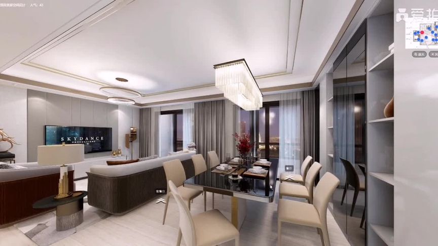 上东区现代轻奢风格,设计总监亲讲方案 #设计装修 #整体软装