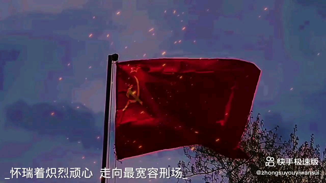 顿巴斯前线,俄罗斯士兵升起苏联国旗 #顿巴斯 #苏联 #俄乌战争