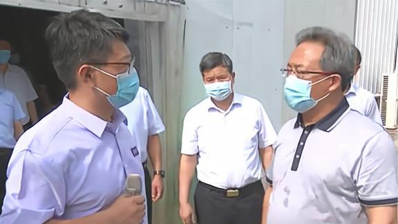 王昊带队调研工业企业生产经营情况