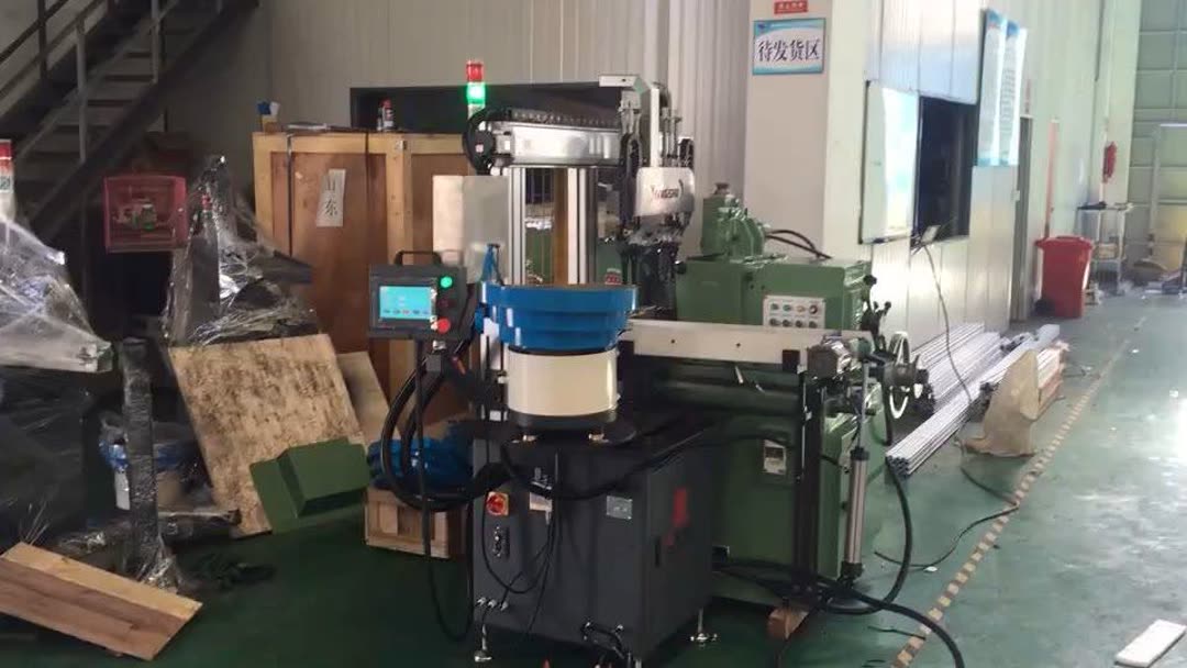 无心磨床切入磨空心零件切入魔送料机常州赢世