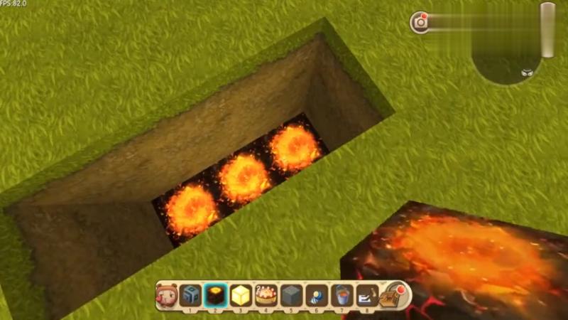 迷你世界 电路教程 做个自动旋转烧烤架找小哥哥出去野炊