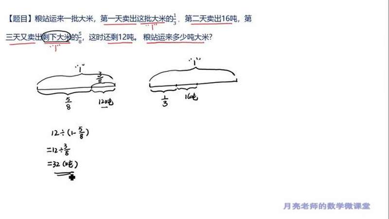 六年级:复杂的分数应用题,左思右想没有思路,用倒推法秒得答案