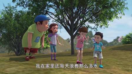 动画:机器人跳舞求雨失败,只能脚踏实地找出水源,救助农民