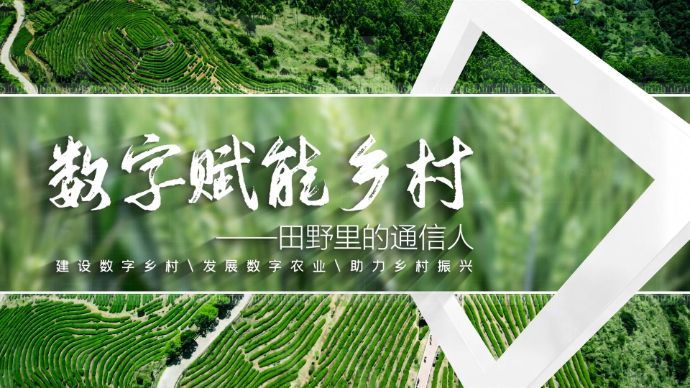 数字赋能乡村--田野里的通信人⑦