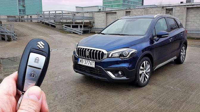 2020款铃木SX4S-CROSS按下钥匙,车门打开买不买本田XRV自己定!