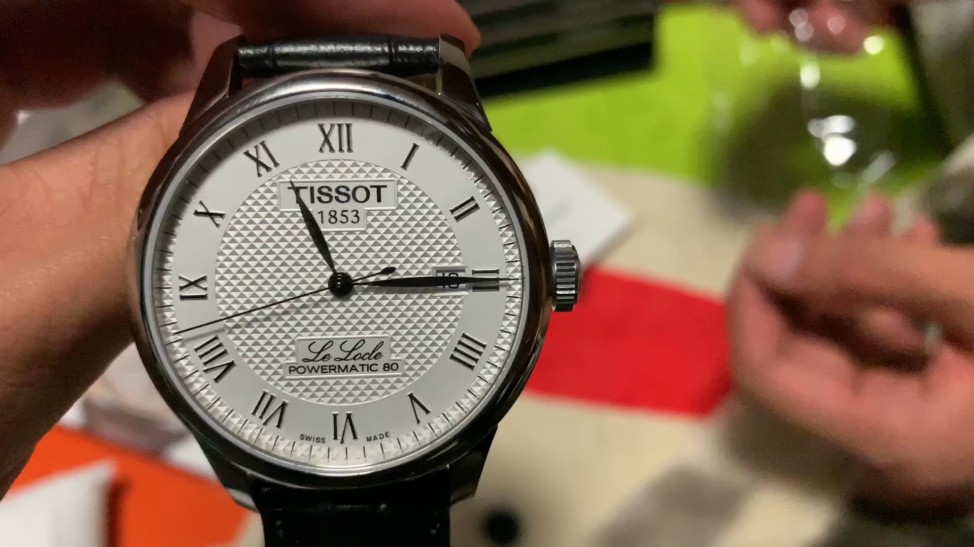 天梭力洛克手表开箱