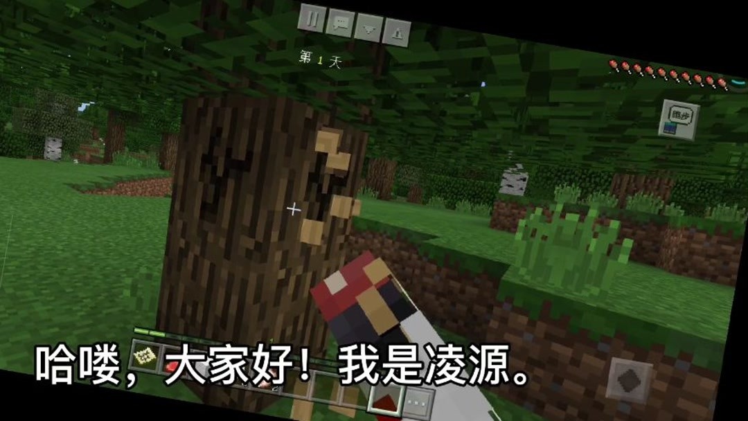 我的世界惊变100天生存:出门遇峡谷。