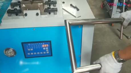 圆管切90度角一次性成型,提高生产效率