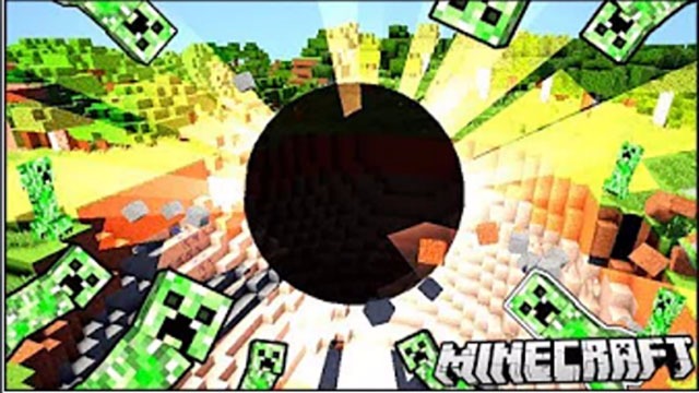 魔哒我的世界模组秀110 MC里的黑洞威力太强了