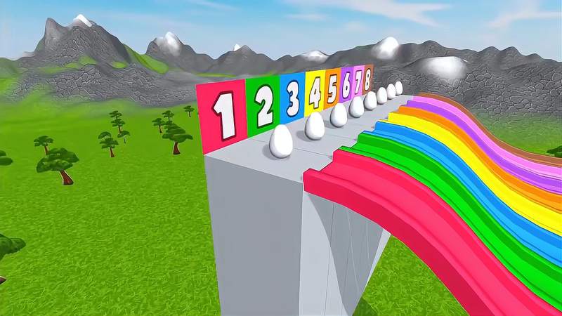 宝宝早教益智动画:学习1到10数字