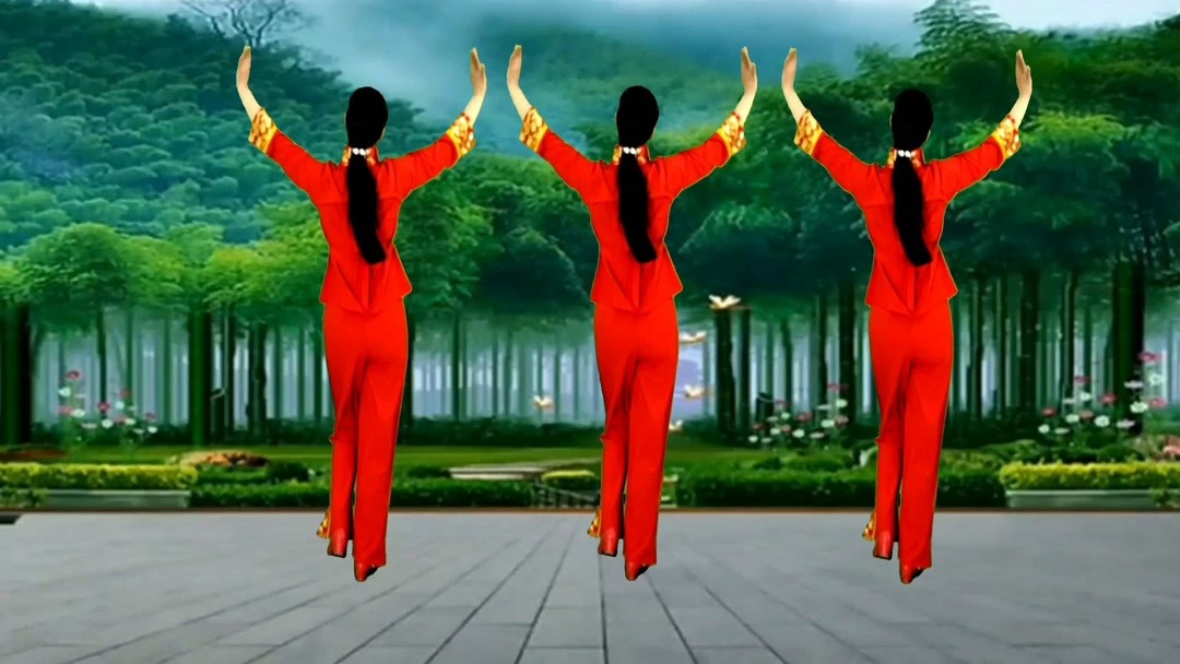 最新原创广场舞《一个家一个妈》有分解,背面带你一起跳