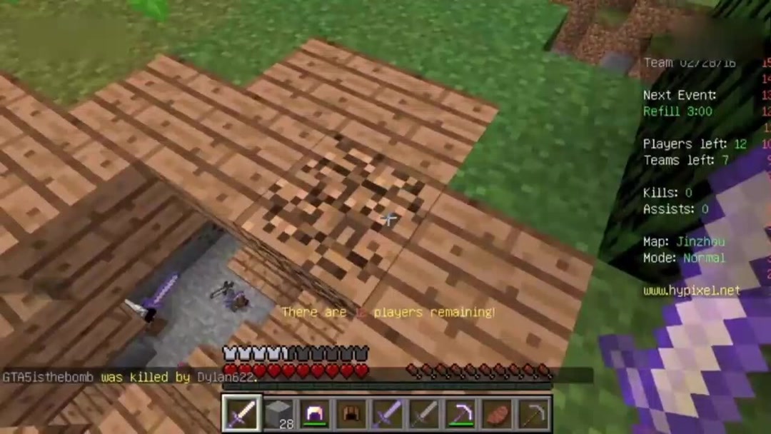 新风『我的世界』Minecraft《外国服务器时间 空岛战争》2016 _01