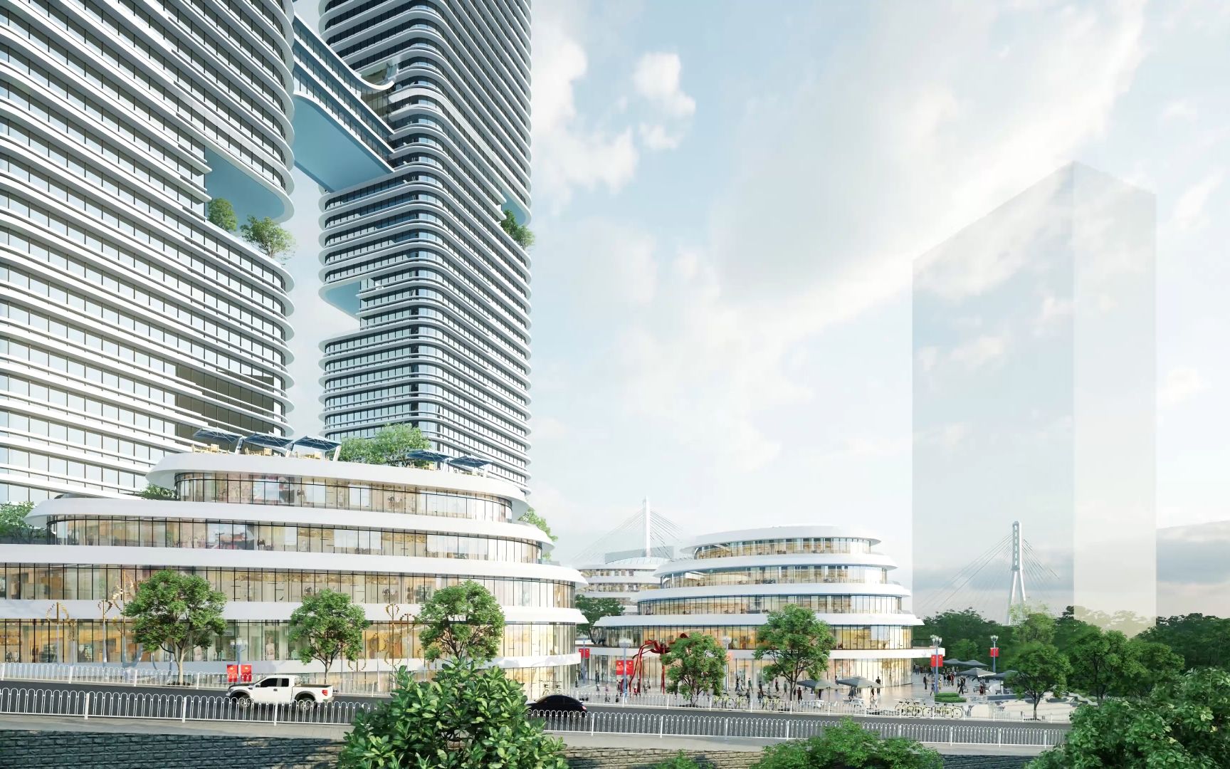 某高端商业综合体项目动画