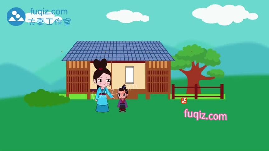 孟母三迁成语典故动画 #成语故事 #成语典故 #成语动画 #亲子教育