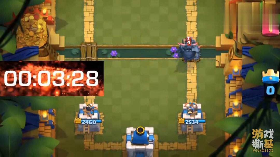 迷你皮卡和女武神的实力大对比!《皇室战争》趣味卡牌测试