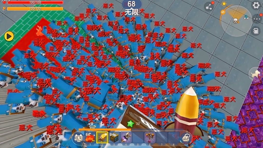 迷你世界:关门放狗插件神图,一组可以拿1000迷你豆,半仙要发了