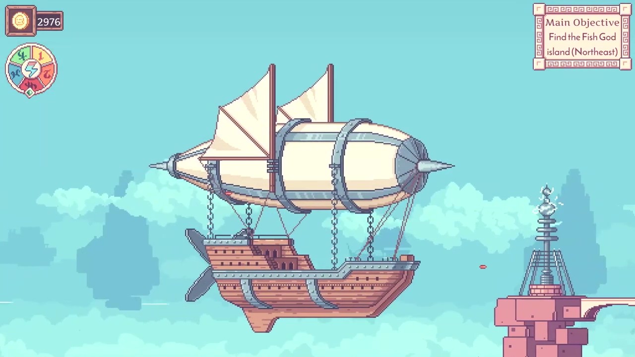 沙盒类交易游戏《天空商人》抢先体验版宣传片:7月30日在Steam发售