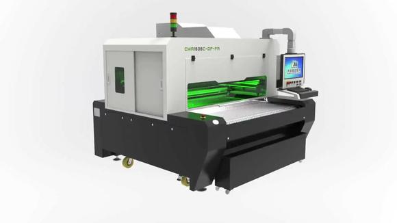 鞋面切割有妙招!大族粤铭异步激光切割机