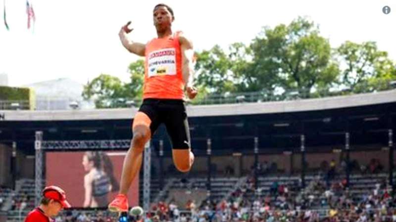 古巴小将跳远8米83,本世纪第一次有人跳破8米8!这是在飞吧?