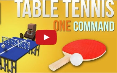 我的世界-打乒乓球【一个命令】