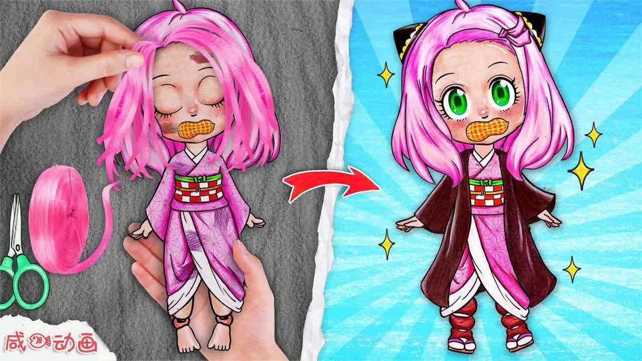 趣味定格动画:废品回收利用,给小美制作可爱的玩偶,漂亮又环保