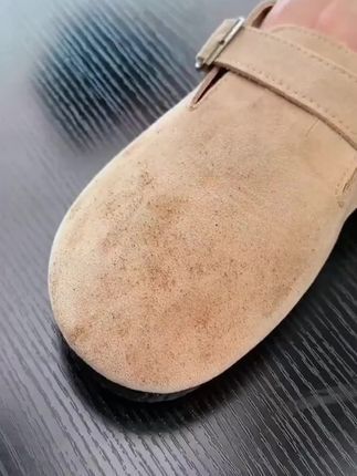 一柜子的绒面鞋,终于可以轻松打理了,不用沾水就能用的小刷子,方便...