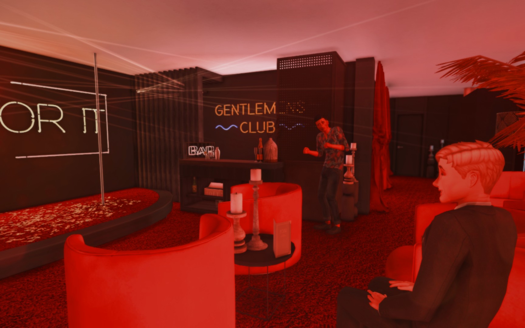 模拟人生4 一条很…红的街 by katesimblr