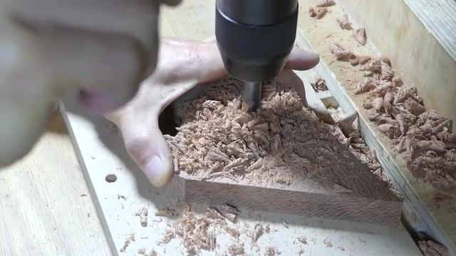 木工DIY制作之美 传统木工手刨制作全过程