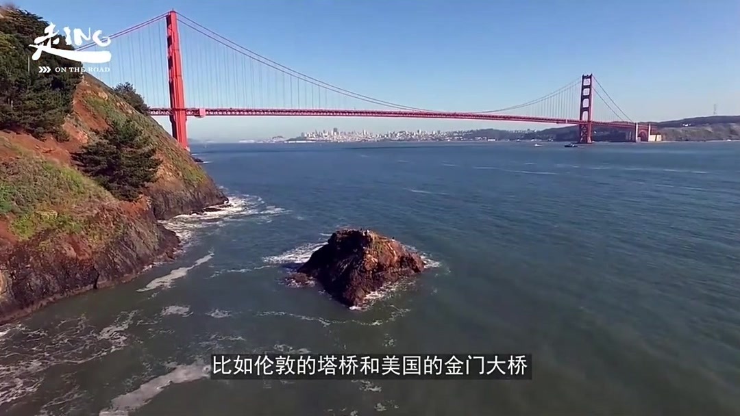 世界上第一座可以通行的断尾桥,两辆货车过都行,令人为之赞叹