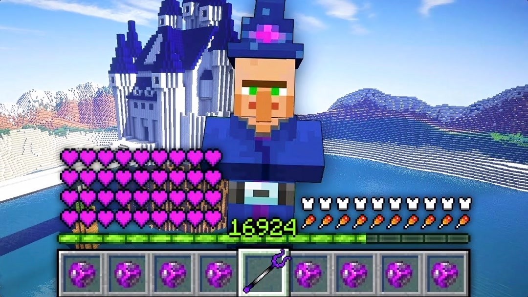 我的世界附魔法师模组,见我就跑可遇到怪却帮它们附魔来欺负我