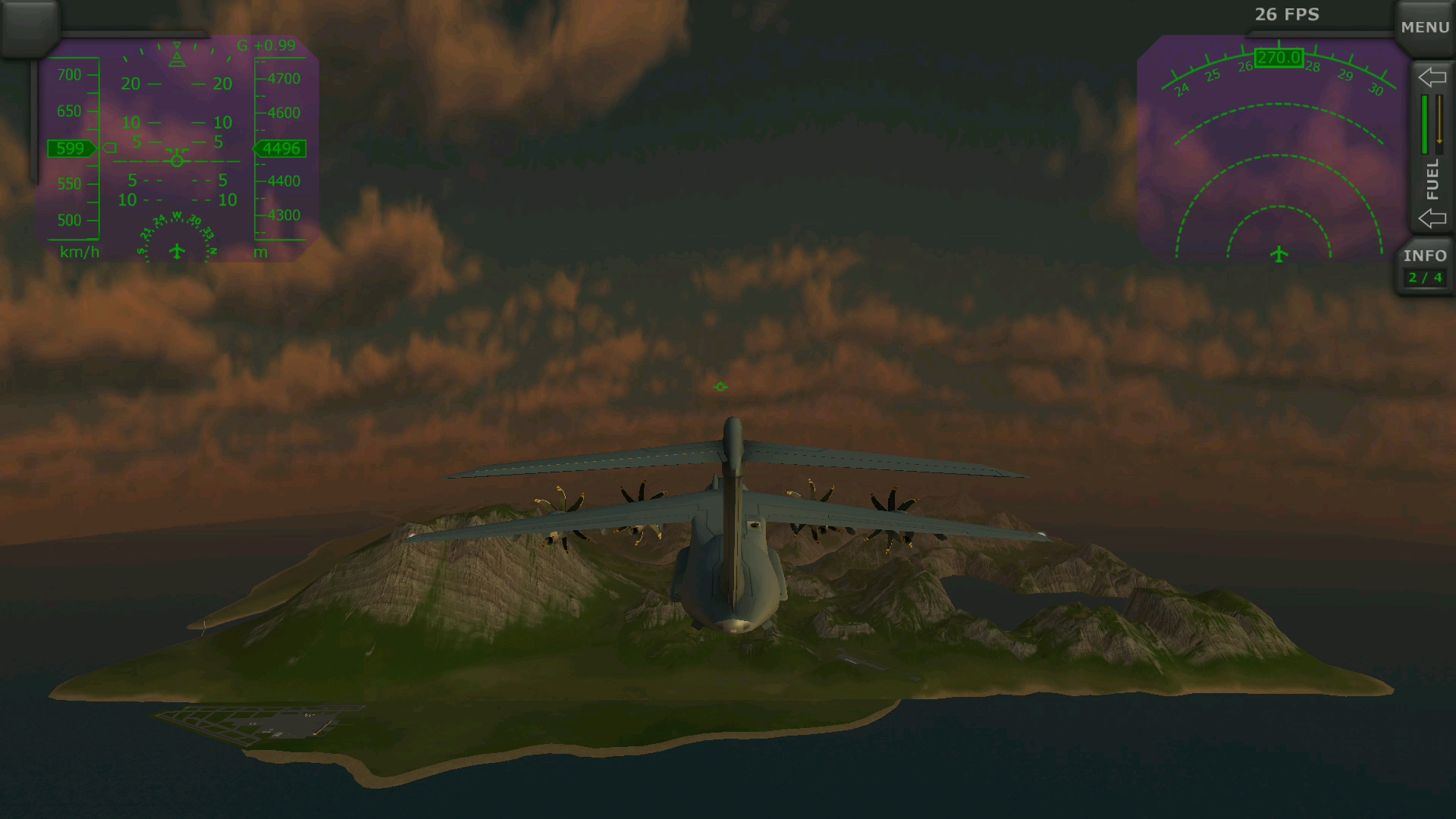 涡轮螺旋桨飞机模拟器