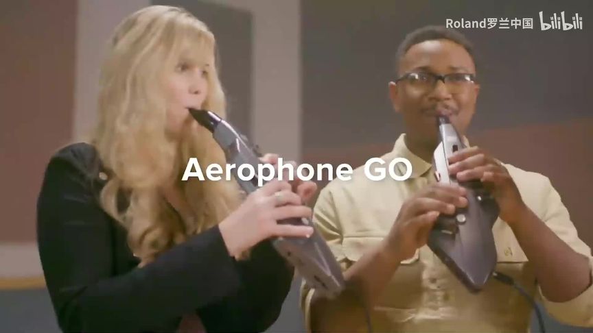Roland罗兰Aerophone GO电吹管 AE05电萨克斯 自带音源扬声器