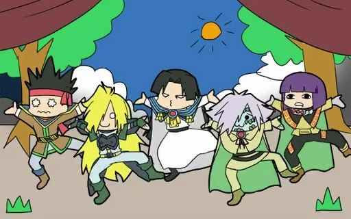 【秀逗魔导士】【手绘MAD】东方EXボスラッシュ(全员向)