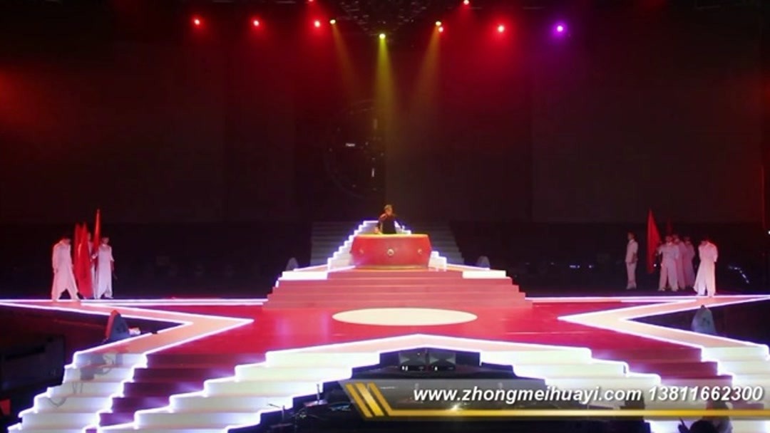 北京舞大旗演出表演