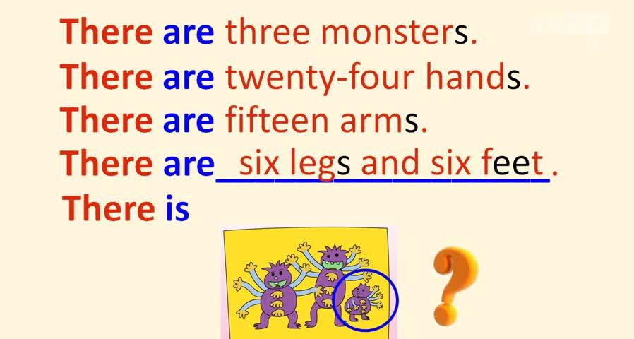 There be 句型微课 2016.5