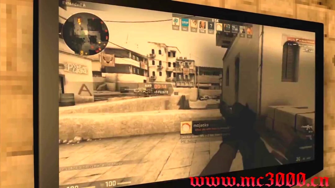 【MC3000世界】我的世界动画CS系列之史蒂夫玩CS