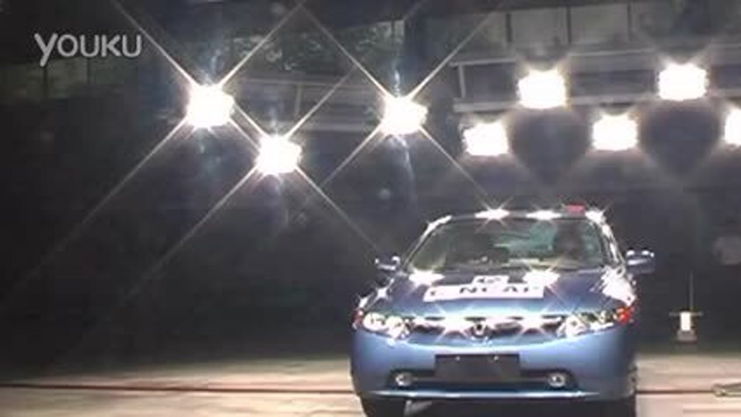 东风本田思域CNCAP侧面碰撞测试