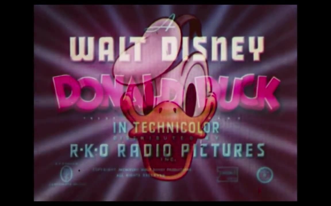 【搬运】迪士尼动画短片原版OP+ED:森林的小丑(1947)