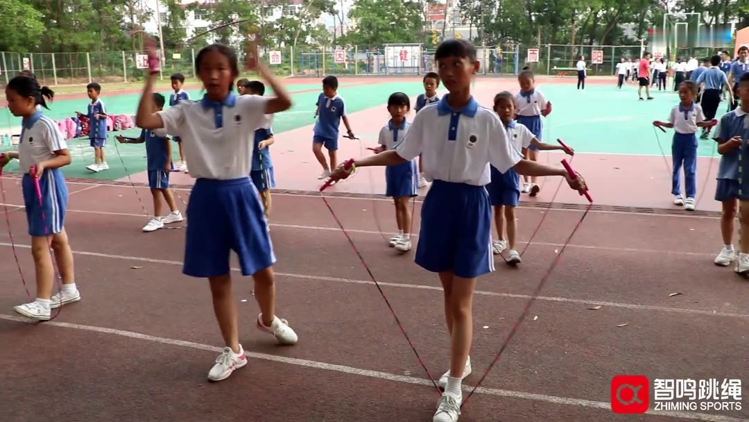 智趣心跳·花样跳绳表演排练-扬美实验学校跳绳队