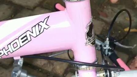 凤凰折叠车车把立安装