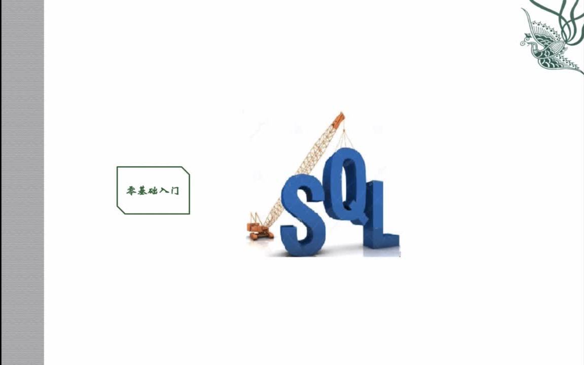 MySQL 数据库零基础入门-实战课程(涵盖 SQL 注入及如何防止)