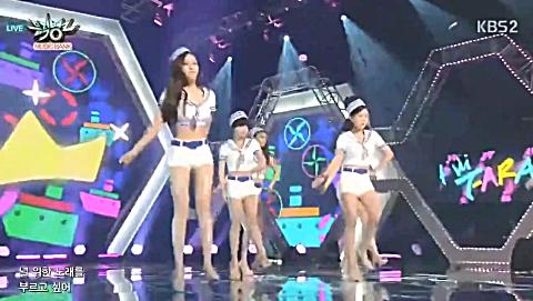 T-ara的舞蹈神操作, 这么快就换完衣服了