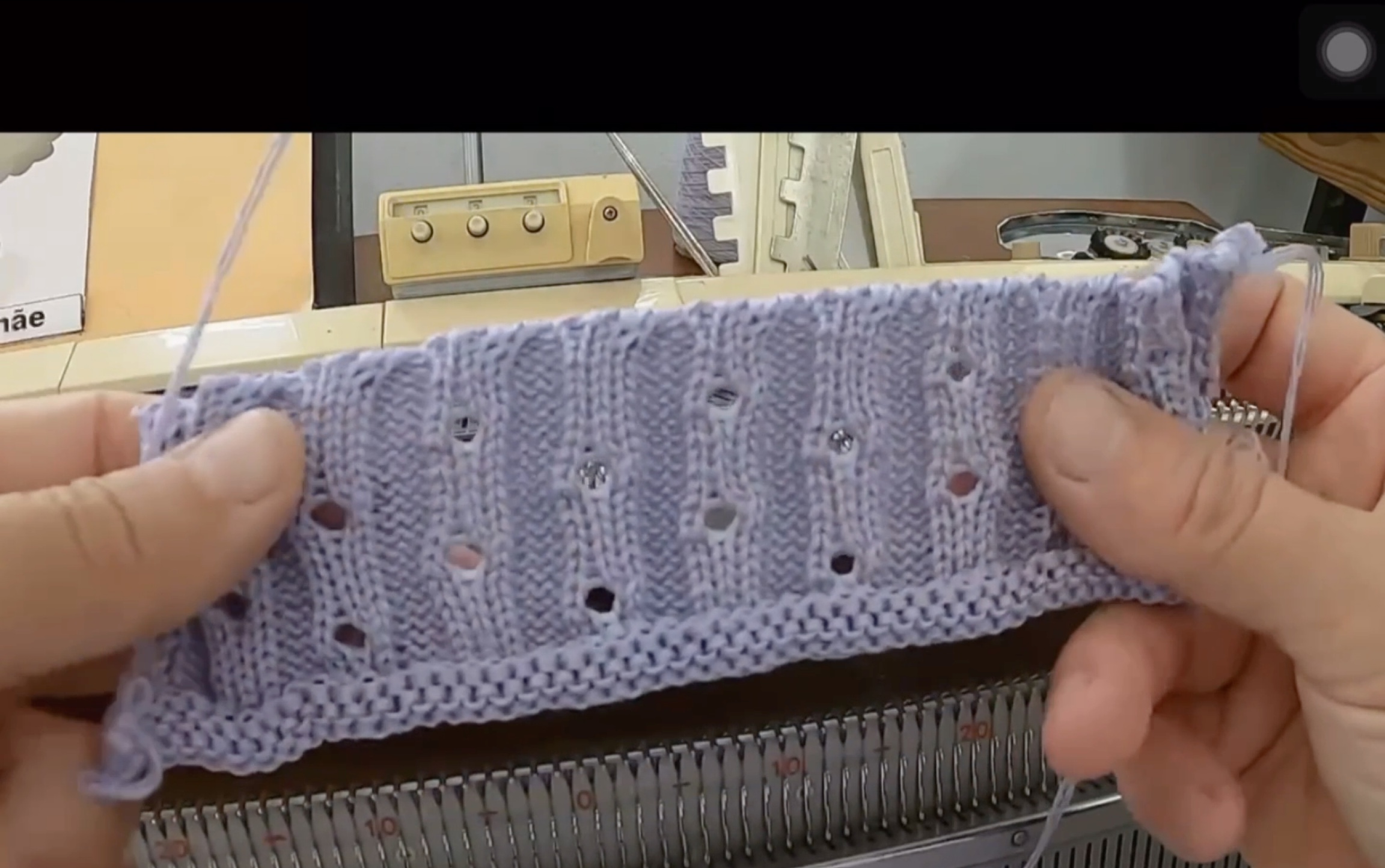 [Knitting machine]创意针织视频教程026