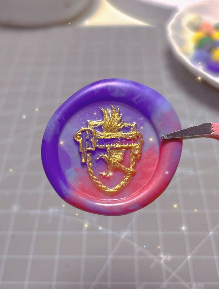 沉浸式 火漆印章 咕卡 热门