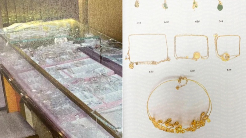 醉汉凌晨打砸金店,偷走价值160余万元金饰沉入河中,获刑11年罚款5万