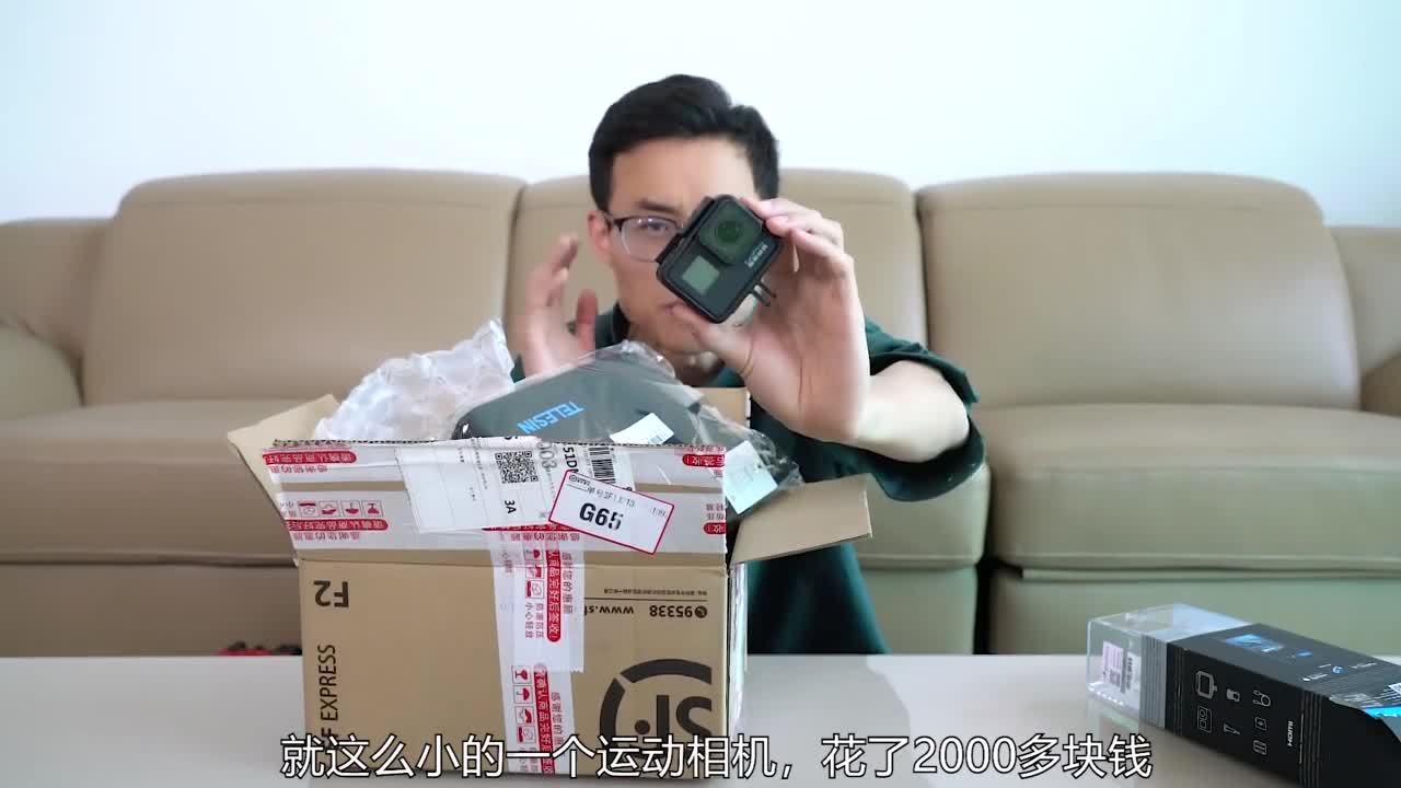 gopro拍摄给遥控汽车搞了台gopro