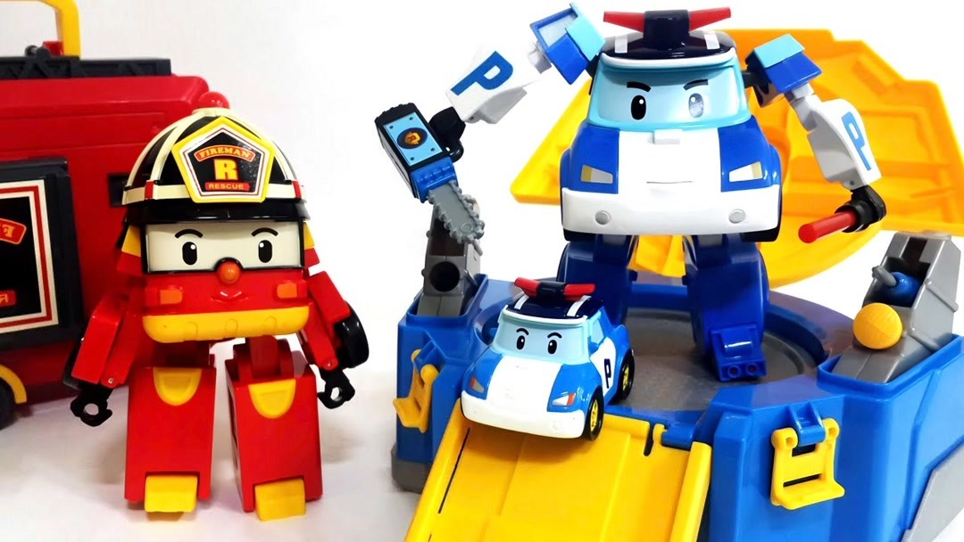 变形警车珀利和罗伊,珀利的移动充电站和新装备?