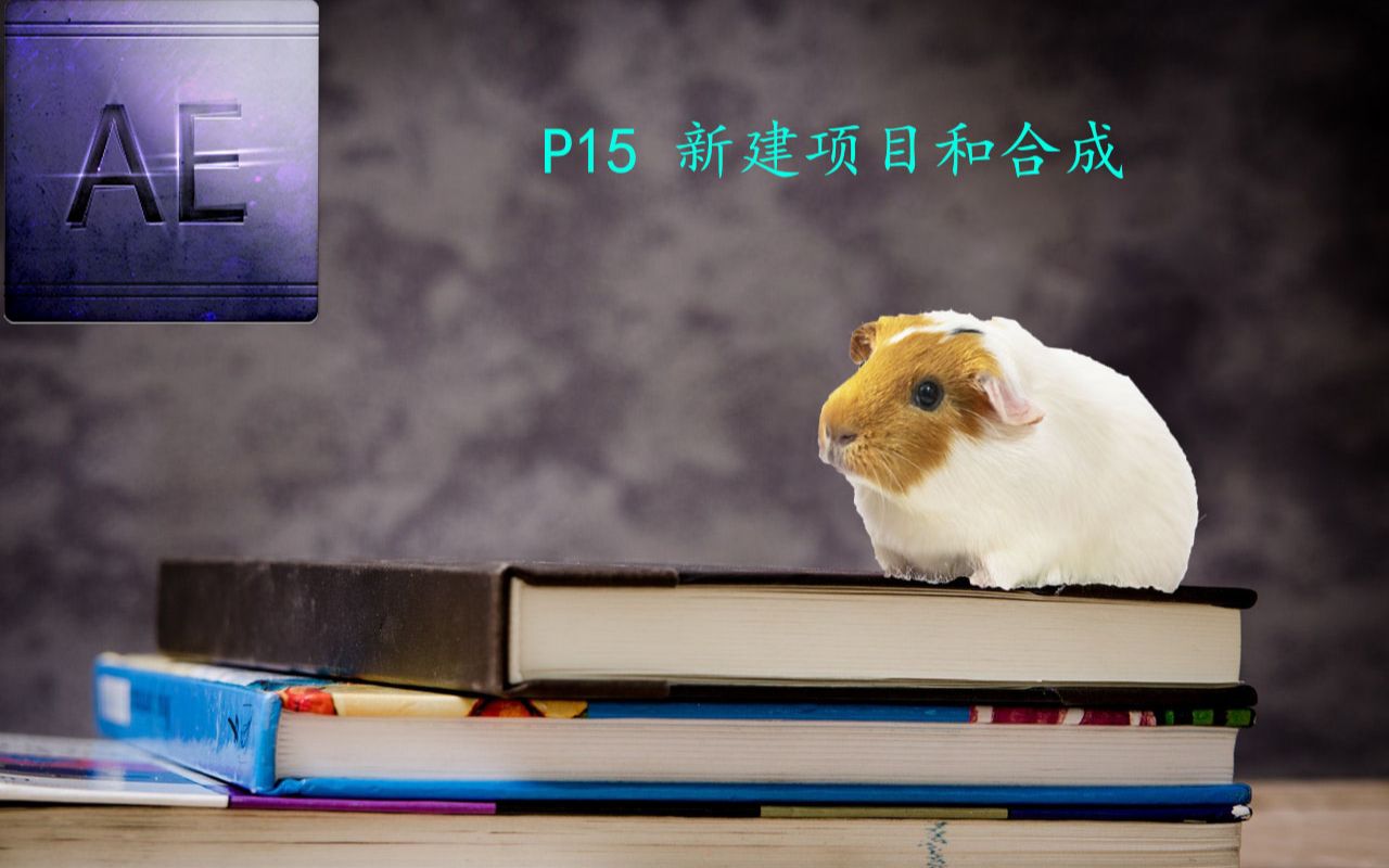 P15 AE基础入门篇 实例:新建项目和合成